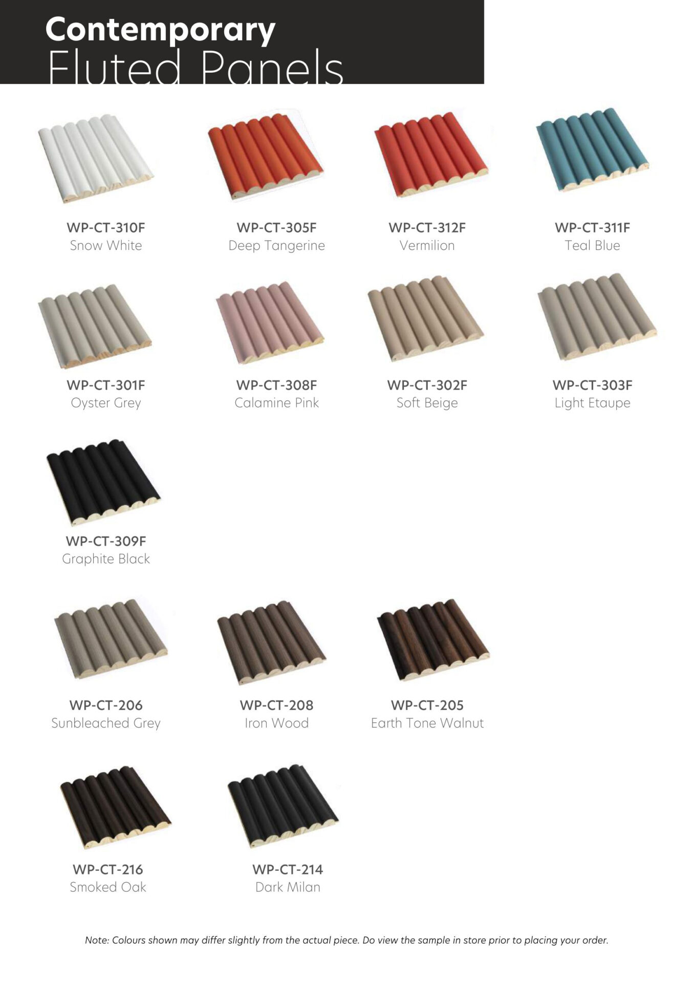 WOOD FLUTED PANEL – AM Furnishing